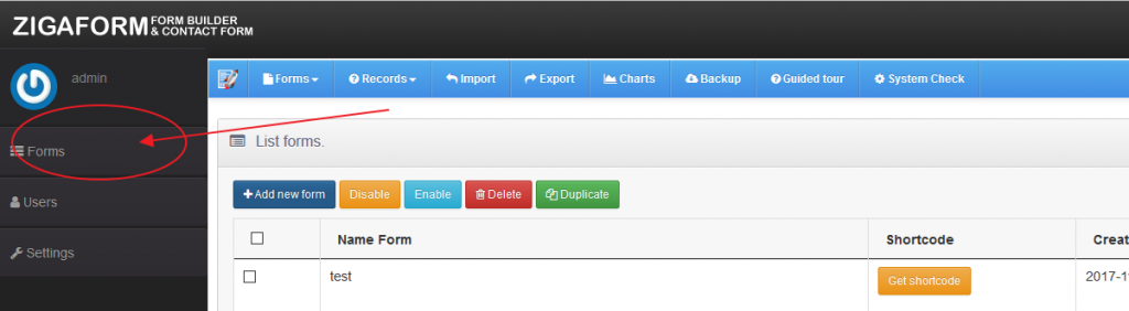 Basic form – SoftDiscover Support