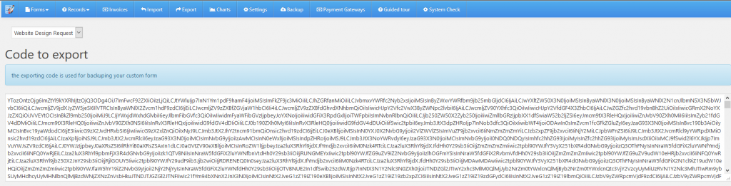 Export – SoftDiscover Support