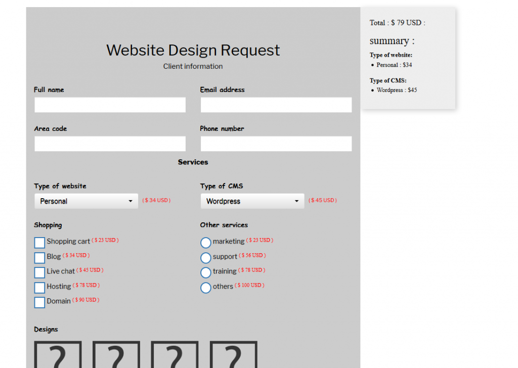 Form Builder & Payment process – SoftDiscover Support