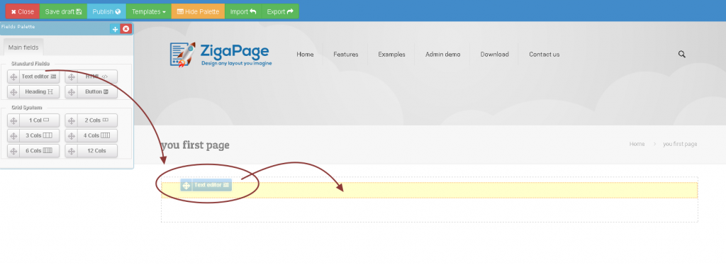 Create form – frontend – SoftDiscover Support