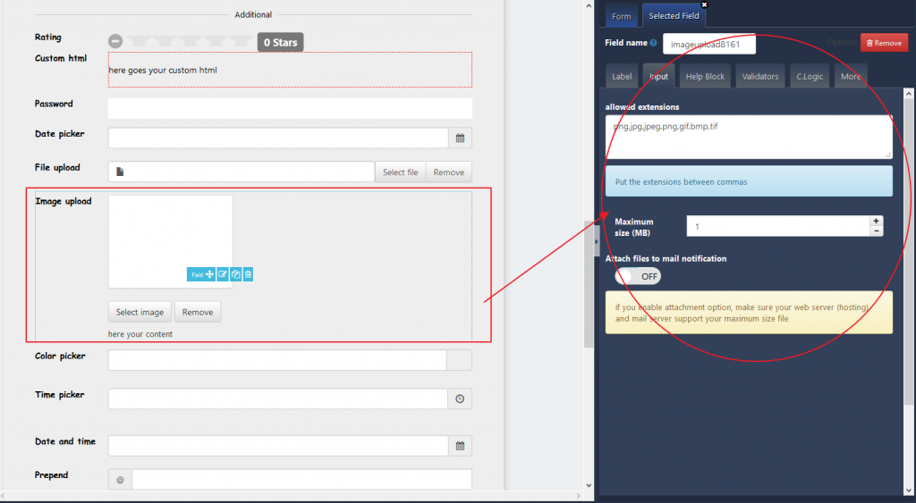 Image upload – SoftDiscover Support