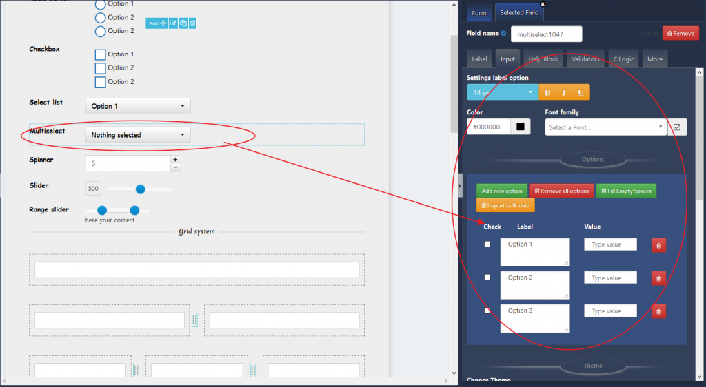 Multiselect – SoftDiscover Support